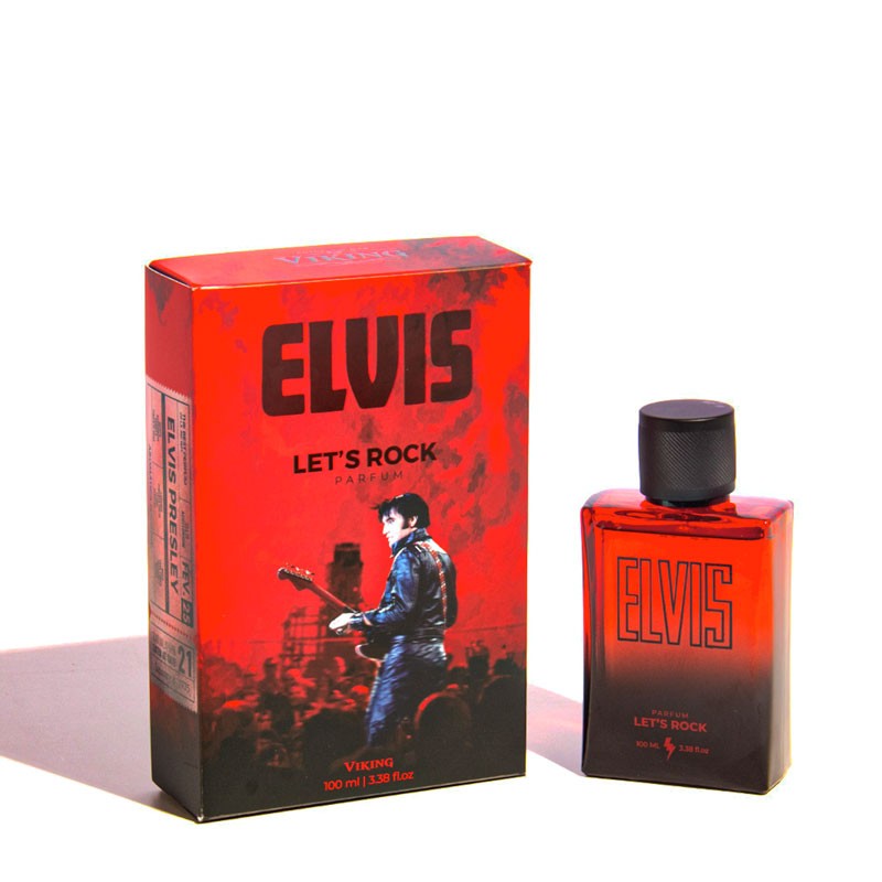 Perfume Let's Rock - Elvis Presley - Viking | Homens de Ouro